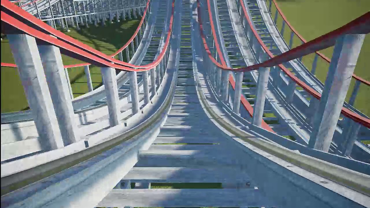 Planet Coaster - Colossus - Magic Mountain, 1978 - YouTube