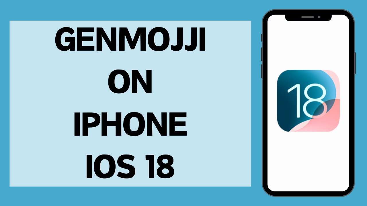 How To Use Genmoji On iPhone iOS 18 | Find Genmoji On iOS 18 (Full ...