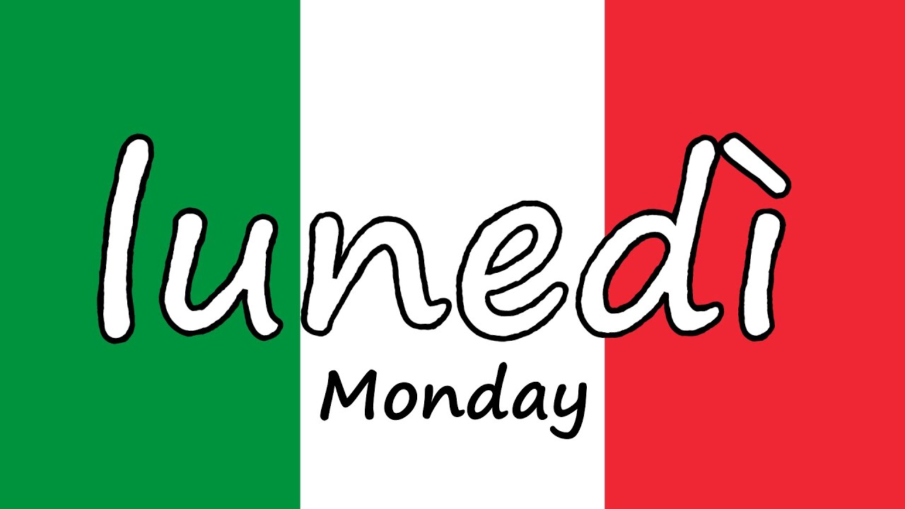 🇮🇹 the DAYS of the WEEK in ITALIAN! I giorni della settimana 🗓️ 🇮🇹 ...