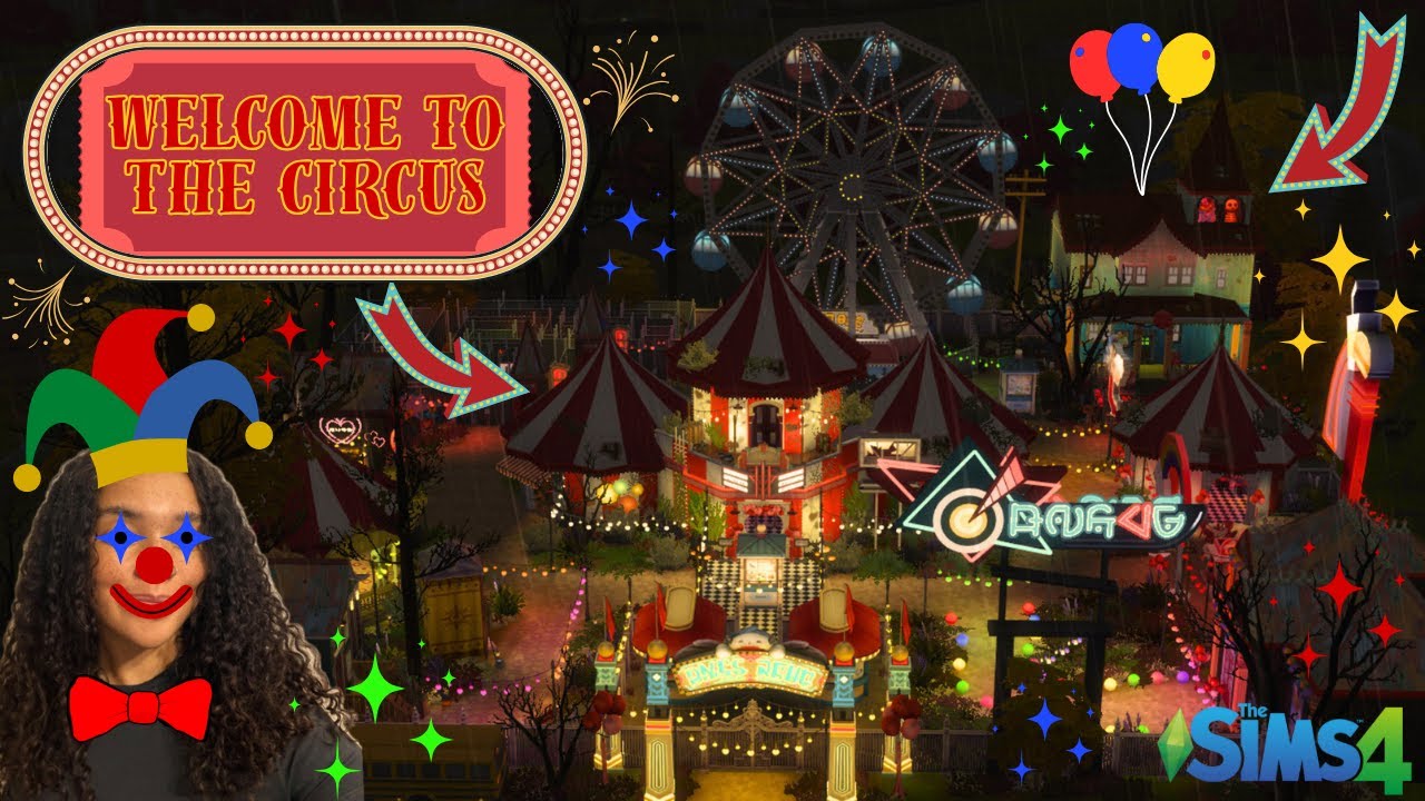 i built a HAUNTED CIRCUS in The Sims 4 - YouTube
