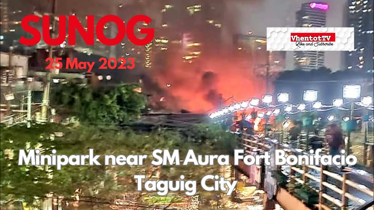 SUNOG sa Minipark near SM Aura Fort Bonifacio Taguig City (25May2023) - YouTube