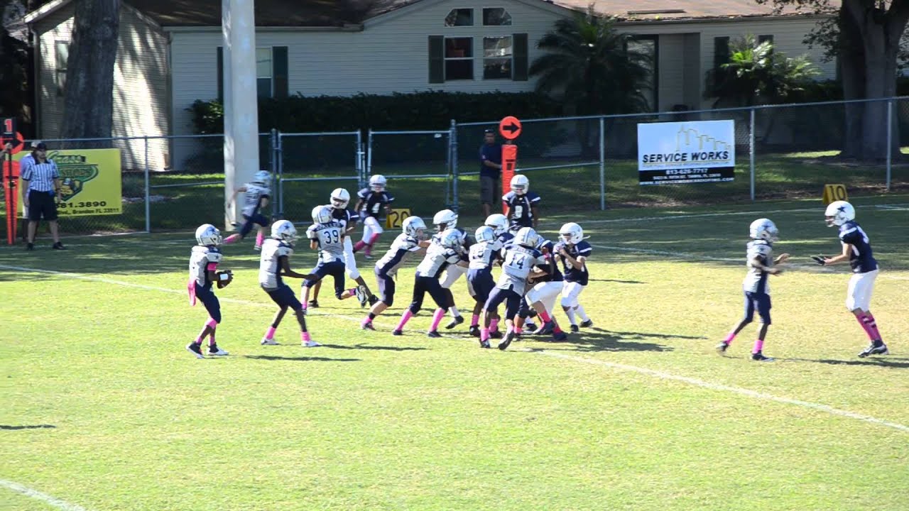 Brandon Cowboys #23 Jacob TD catch - YouTube