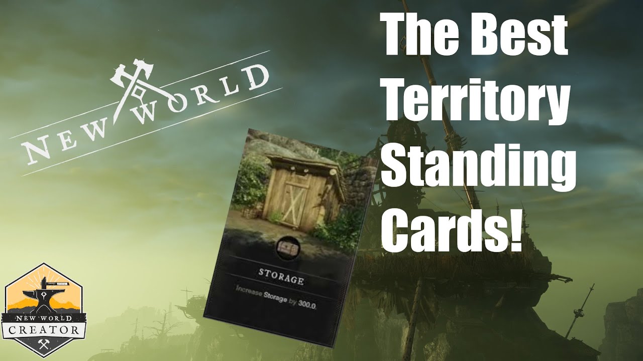 The best Territory Standing Cards | New World - YouTube