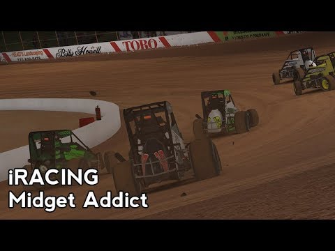 iRacing : Midget Addict [VR] (Dirt Midget @ Lanier Dirt) - YouTube