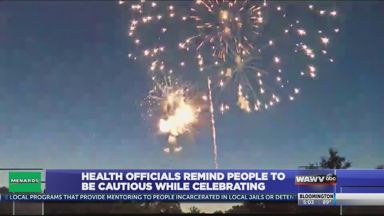 Health officials remind people to be cautious while celebrating - YouTube