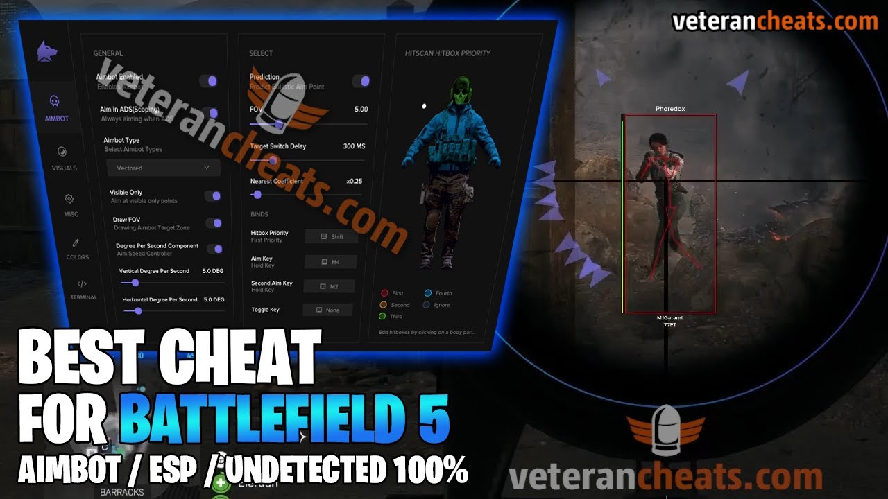 How to cheat in Battlefield 5 and get away with it - Aimbot, ESP/Wallhack | UNDETECTED - YouTube