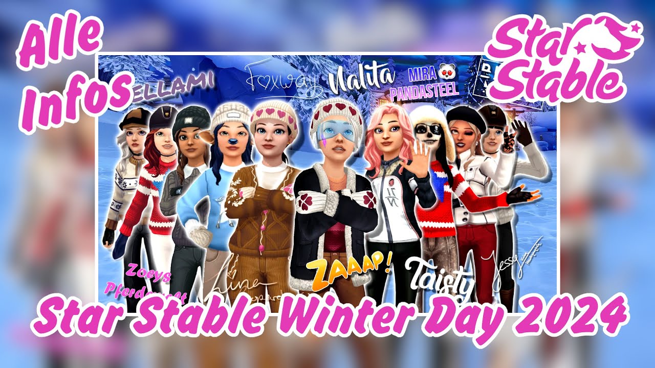 Star Stable [SSO] ALLE Infos zum SSO Winter Day 2024!!! - YouTube