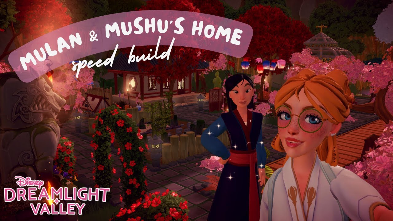 Mulan Home Area Build 🐉 // Eternity Isle // Speed Decorating // Disney ...