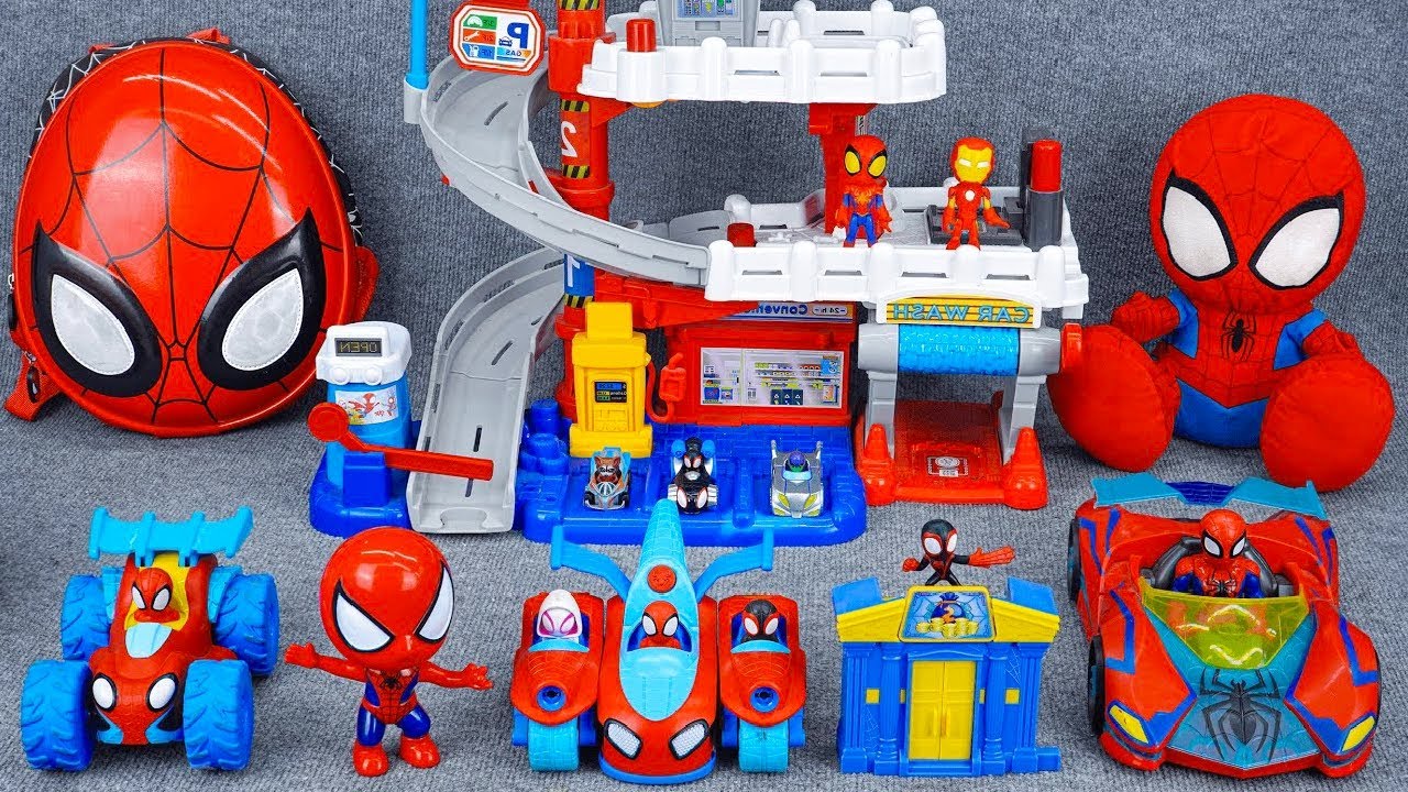 Marvel Spiderman Unboxing collection Review| LEGO Iron Man Armor Maker ...