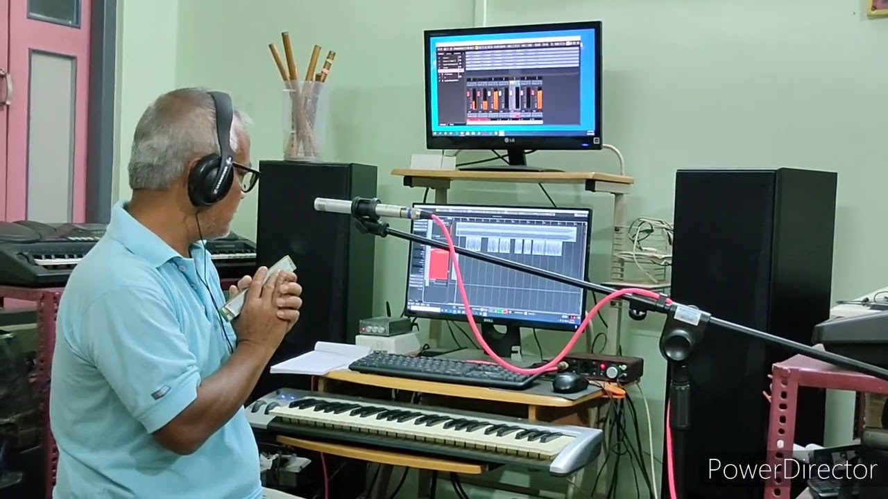 Tomar Nil Dopati Chokh | Mouth Organ Cover by Nihar Ranjan Roy - YouTube