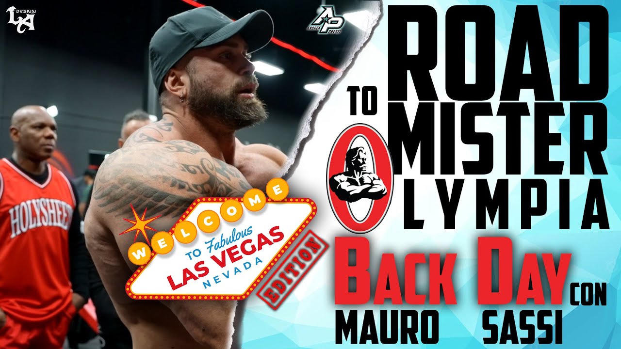 ANDREA PRESTI ROAD TO MR. OLYMPIA 2022 | LAS VEGAS EDITION - BACK DAY ...