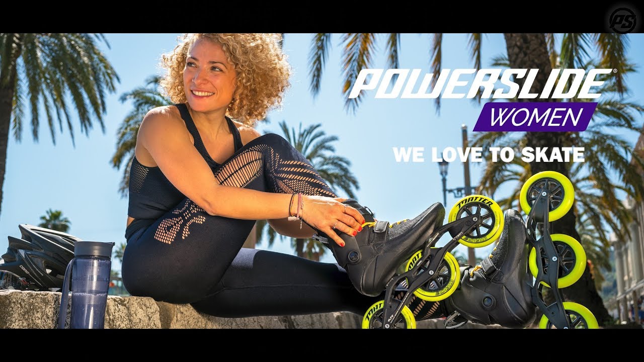 Best of WOMEN inline skating - Powerslide - YouTube