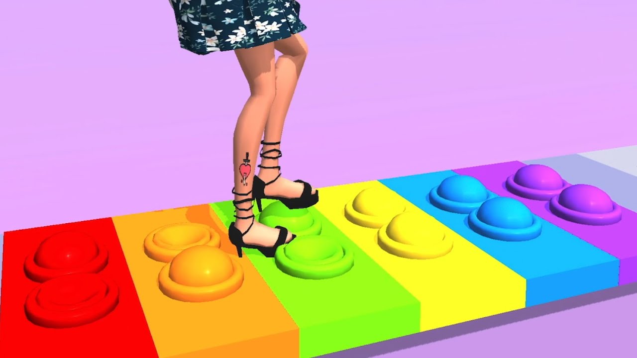 TIPPY TOE 🩴🔥- Very Satisfying and Relaxing Game v.6 - YouTube