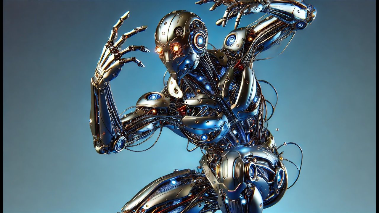 Cyborg Involuntary Brain Worm Dance - YouTube