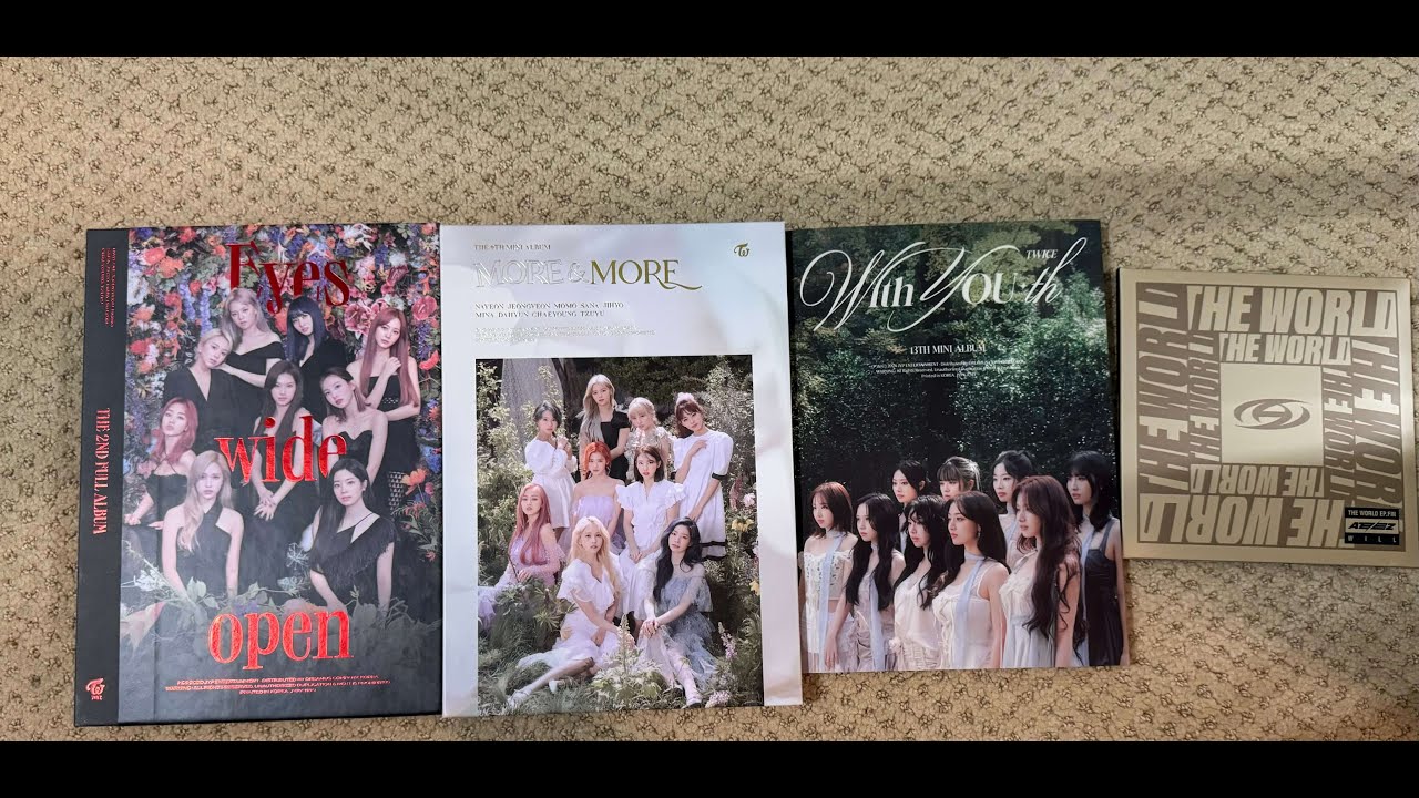 Big Kpop unboxing Twice and ATEEZ - YouTube