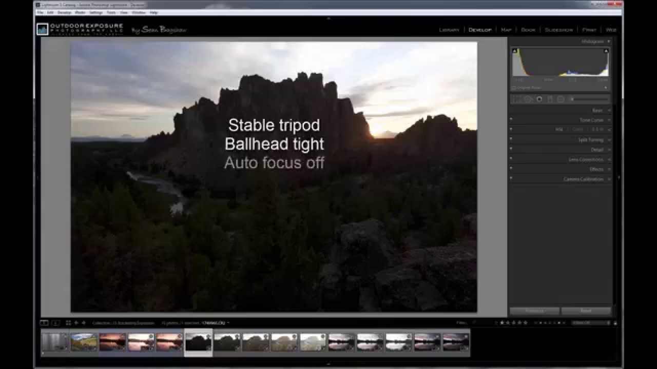 When and How To Bracket Exposures for Extended Dynamic Range - YouTube