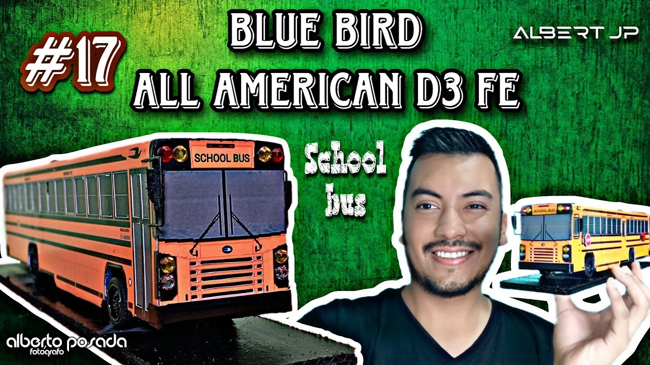 No.17 | Blue Bird: All American D3 FE School Bus, by GP MiniArt ...