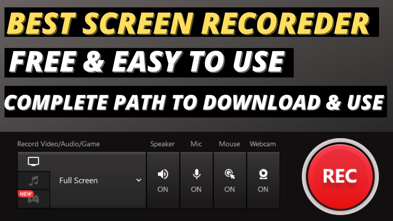 Best PC Screen Recorder | How to download and use I Obit Screen ...