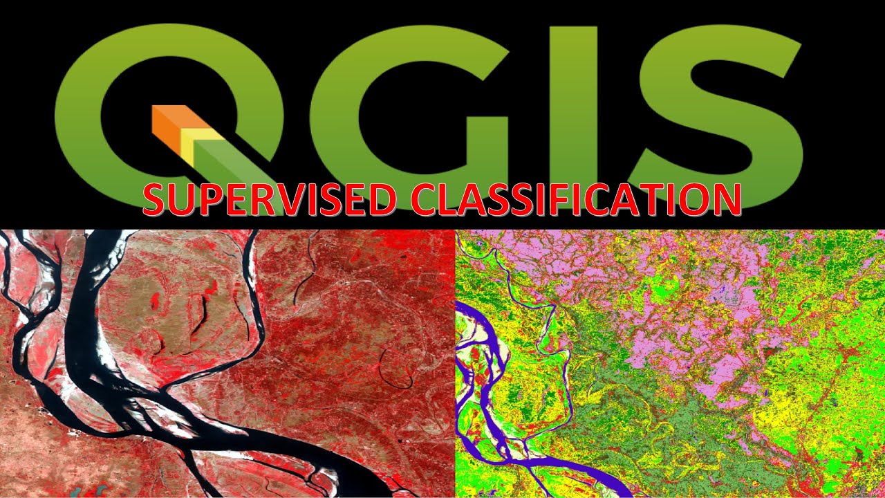 Supervised Classification with Qgis #gis #supervised classification # ...