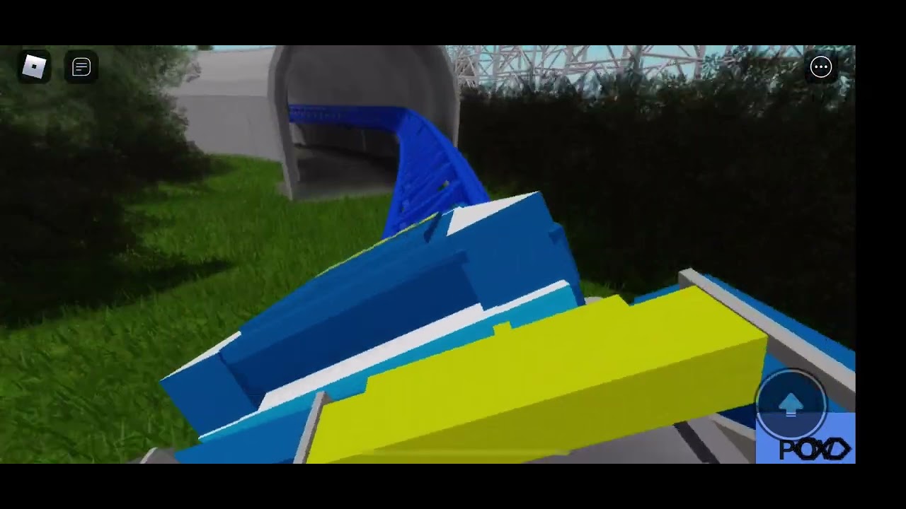 Millennium force cedar point in roblox - YouTube