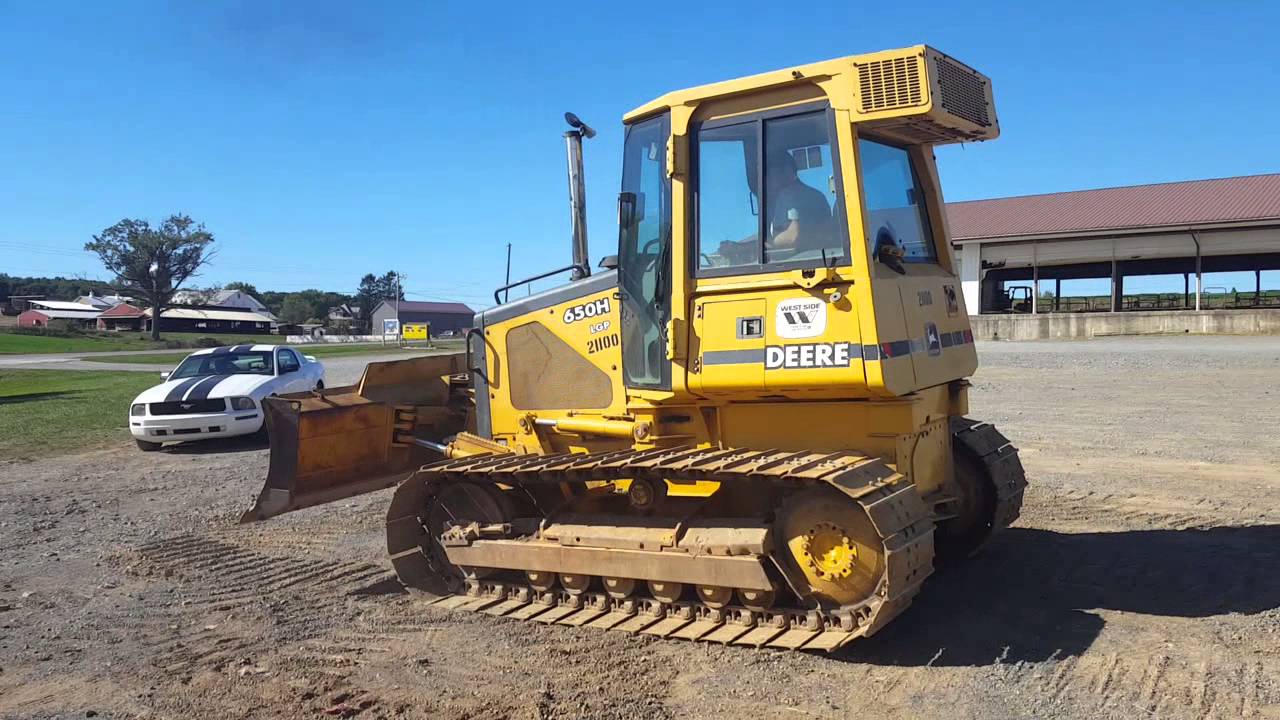 John Deere 650H LGP Bull Dozer For Sale Inspection Video! - YouTube