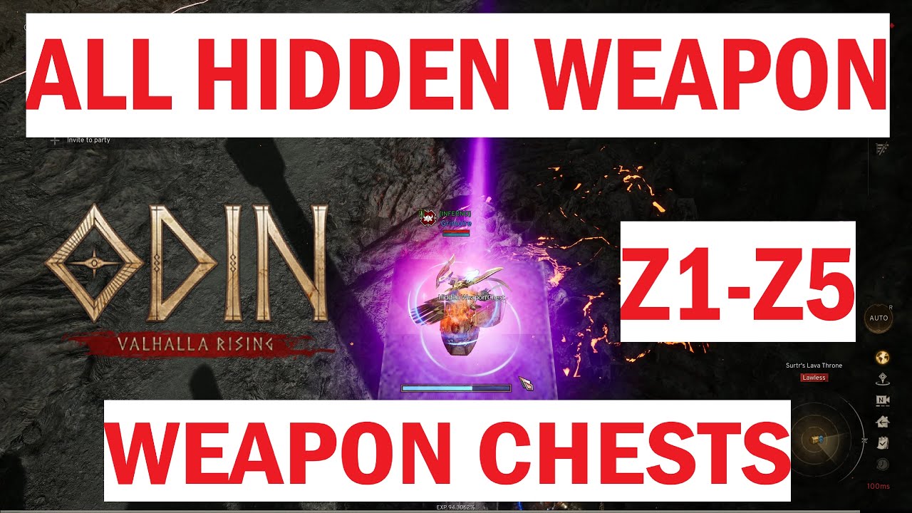 All Zones Hidden Weapon Chests [ODIN: VALHALLA RISING] - YouTube