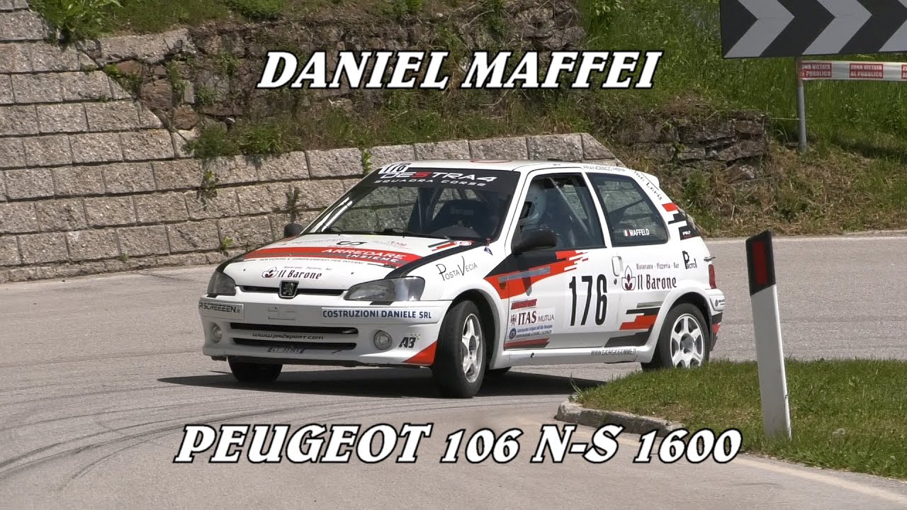 SALITA LEVICO VETRIOLO PANAROTTA 2025 | DANIEL MAFFEI | PEUGEOT 106 N-S 1600 | BY BELLUNOVIDEO ...