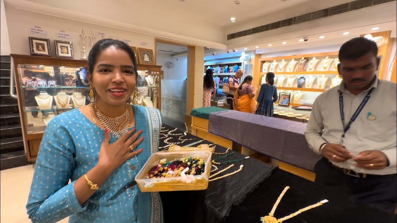 2.7 Grams Gold Necklace Chain Haram Beads Choker Gold Jewellers Designs ...