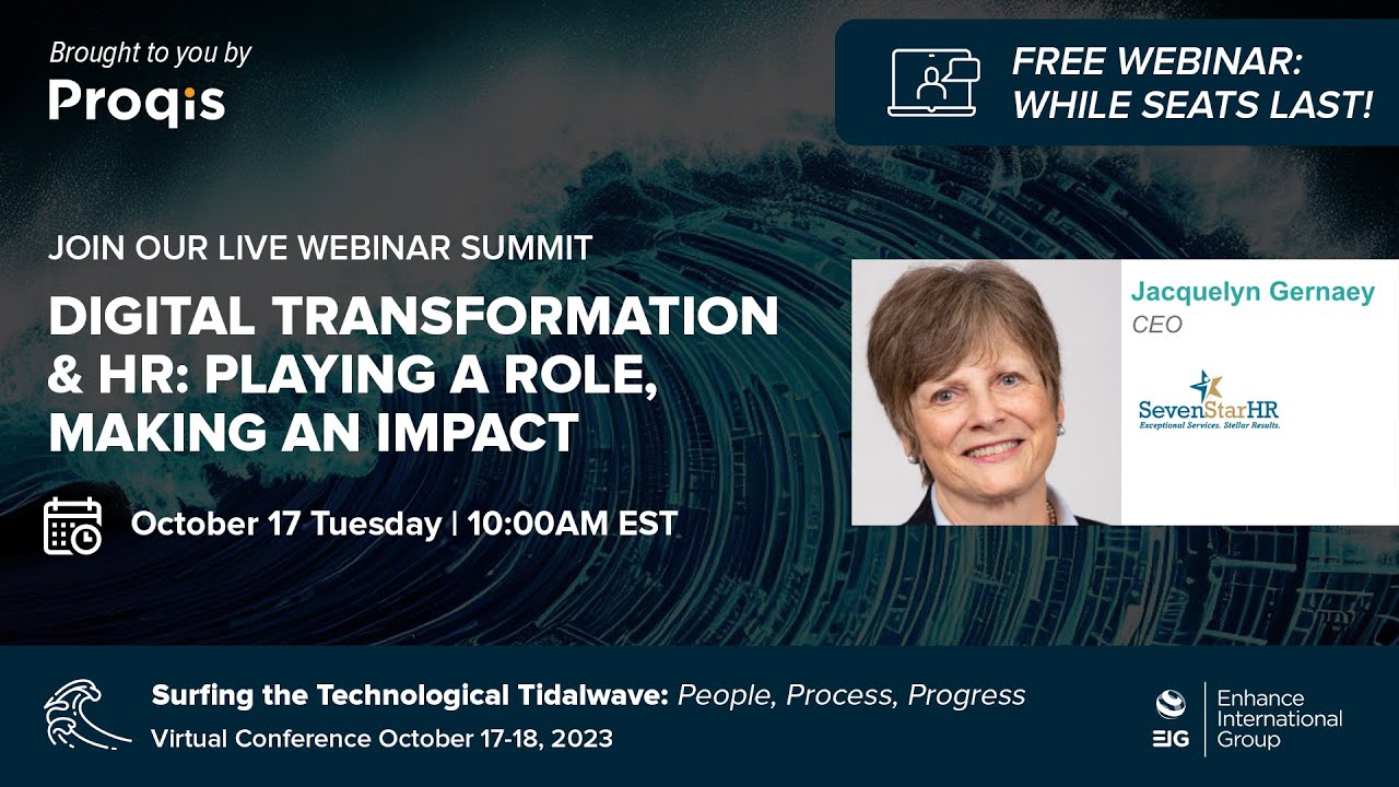 Digital Transformation and HR: Playing a Role, Making an Impact - YouTube