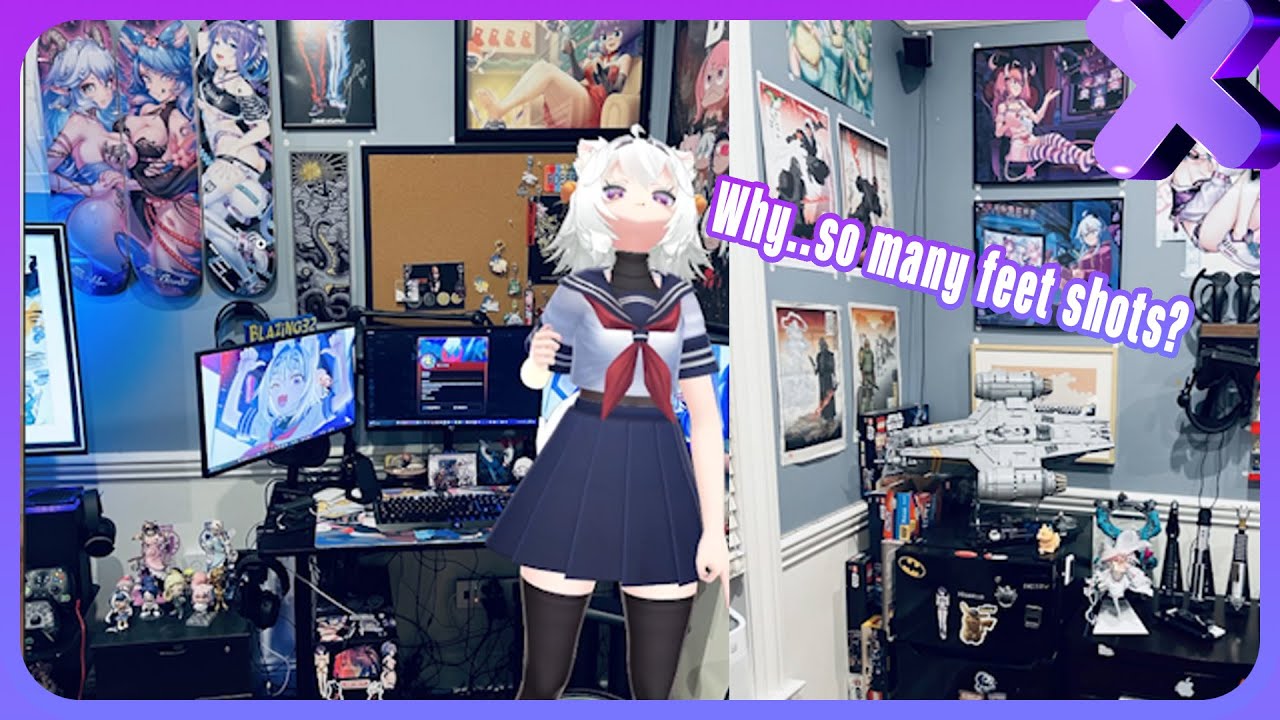 Filian Finds The Biggest Vshojo Fan's Room - YouTube