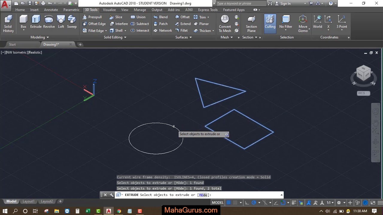 How To Extrude 3D In Autocad Extrude In Autocad In Hindi YouTube how-to-extrude-3d-in-autocad-extrude-in-autocad-in-hindi-youtube