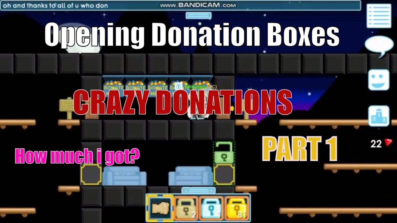 Opening Donation Boxes | insane - YouTube