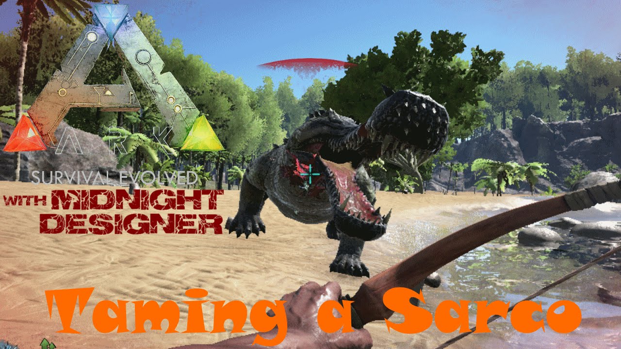 E06 - Training a Sarco - Ark: Survival Evolved - YouTube