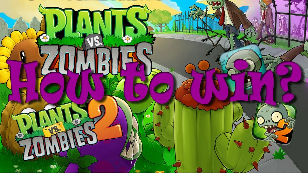 PvZ Tutorial: How to win any PvZ1 and PvZ2 stage? - YouTube