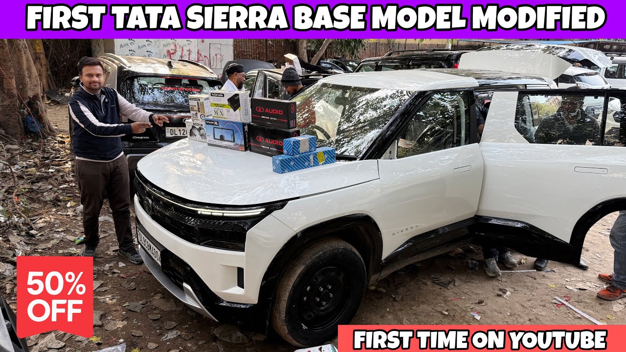 2026 TATA SIERRA BASE MODEL MODIFIED WITH PRICE🔥TATA SIERRA BASE TO TOP ...