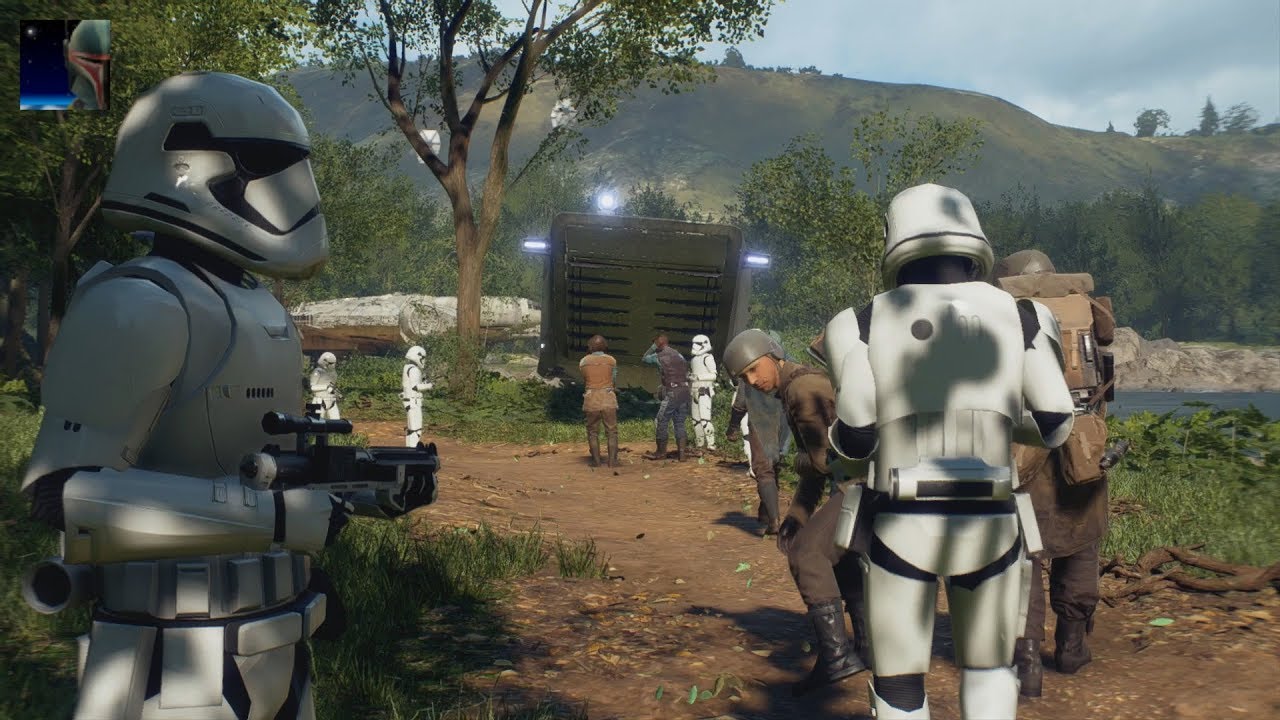Star Wars Battlefront 2 - Galactic Assault Gameplay - YouTube