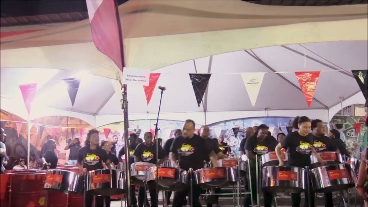 01- Shell Invaders Steel Orchestra. Northern Region Pan Trinbago STEEL ...
