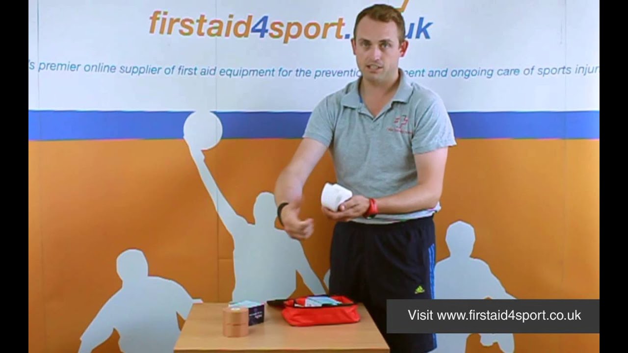4Sport Patella Taping Kit - YouTube