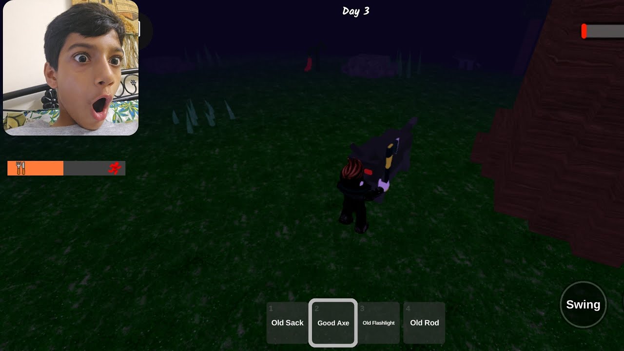 THAT WOLF!!!! (99 night in the forest roblox) - YouTube