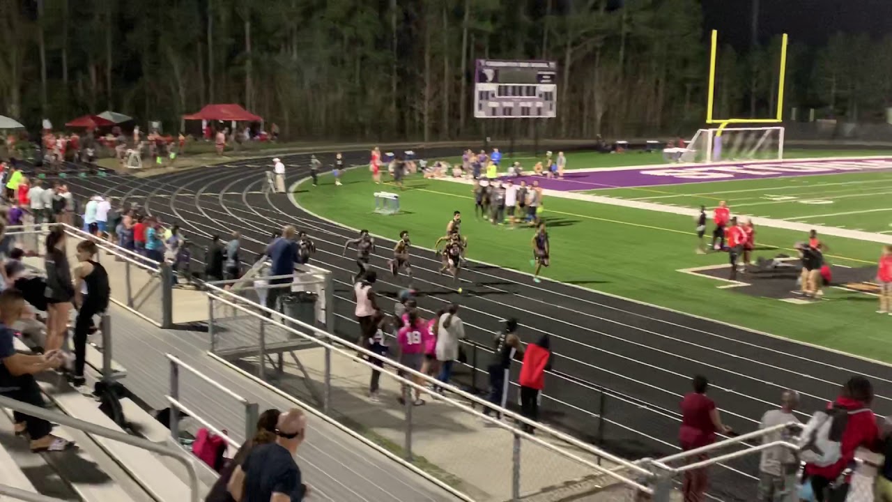 Dexter Rentz, Charles Pierre Jr & Jeremiah Cadet Ocoee HS Boys 100m ...