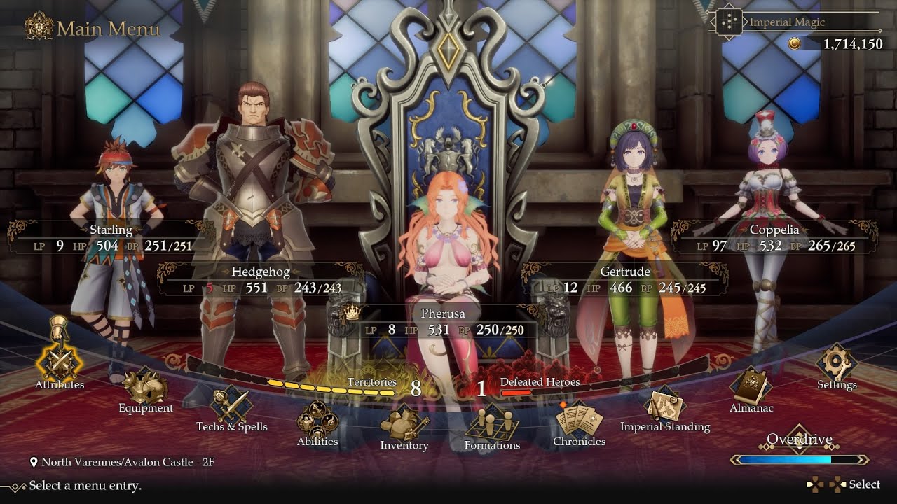 Romancing Saga 2 Revenge of the Seven - Emperor Pherusa [Teretuva ...