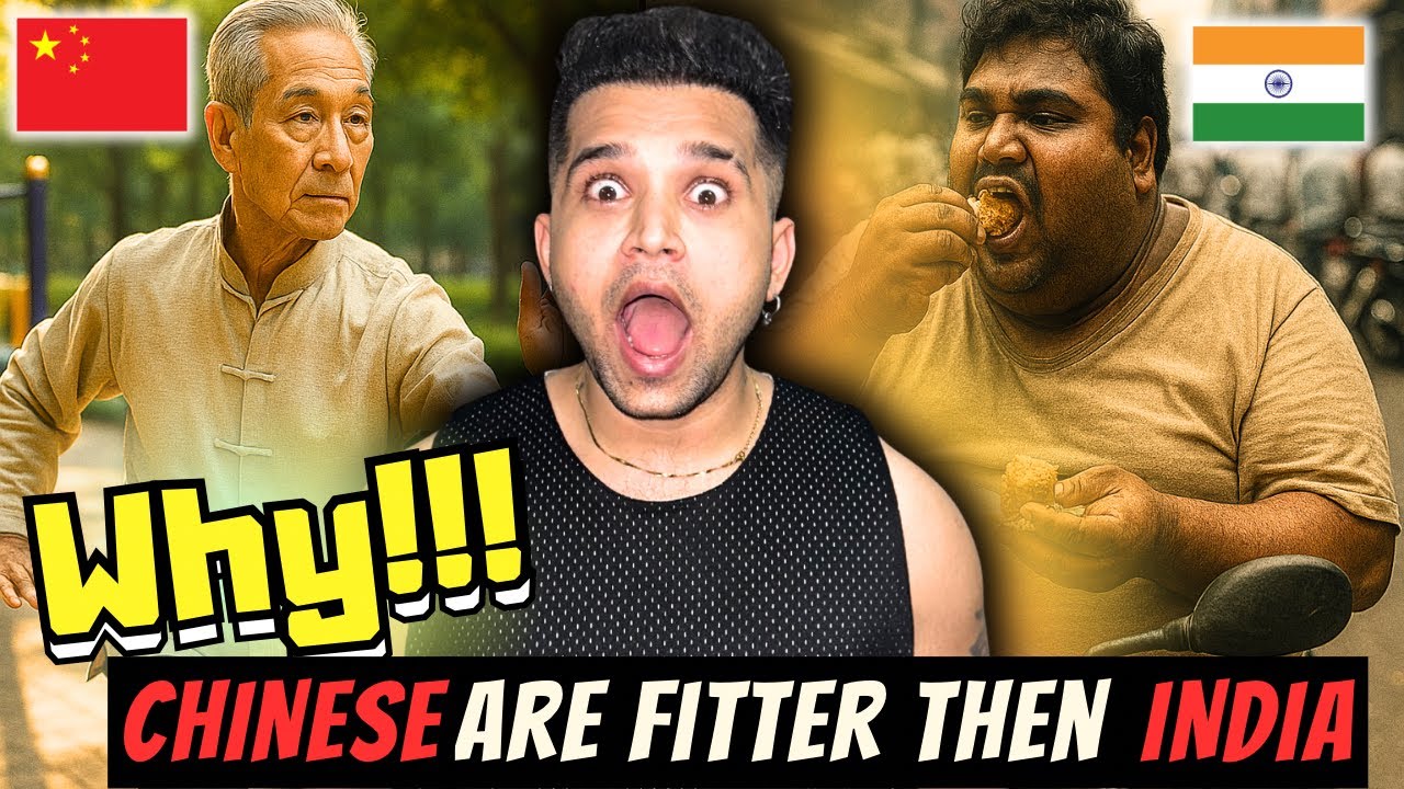 🇮🇳 INDIAN IN CHINA: Why Are Chinese People FITTER Than Indians?🔥 - YouTube