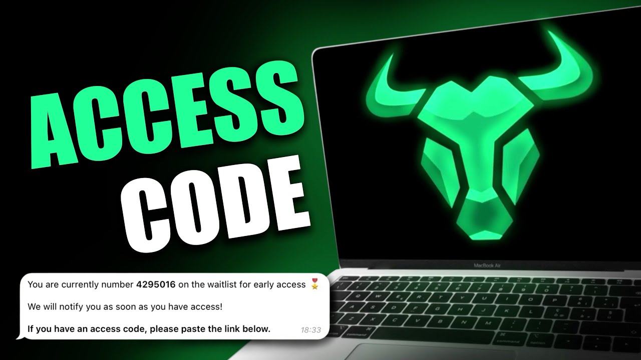 HOW TO GET A BULL X ACCESS CODE - YouTube