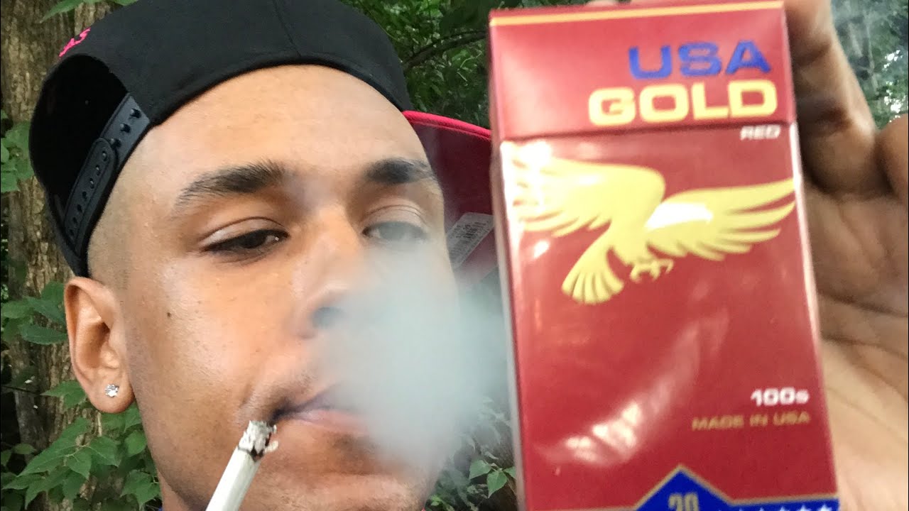 USA Gold Red 100’s Cigarette Review By Marcus Erickson #chill #scenery ...