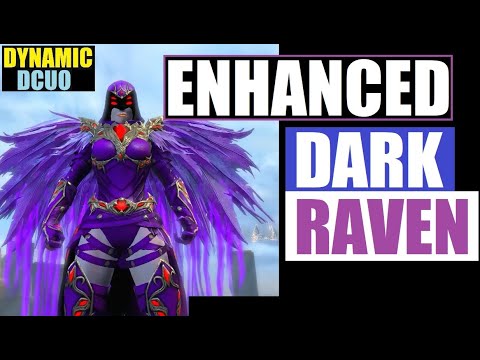 DCUO Enhanced Dark Raven Style // Teen Titans Time Capsule DC Universe ...