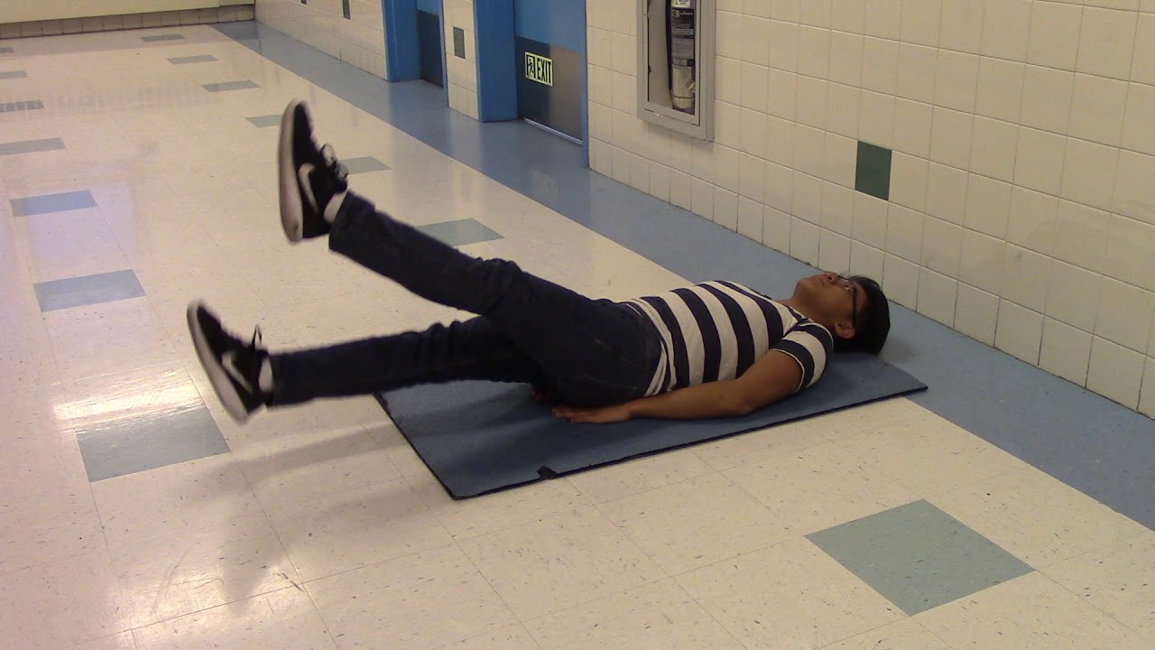 Vertical Leg Scissors - YouTube