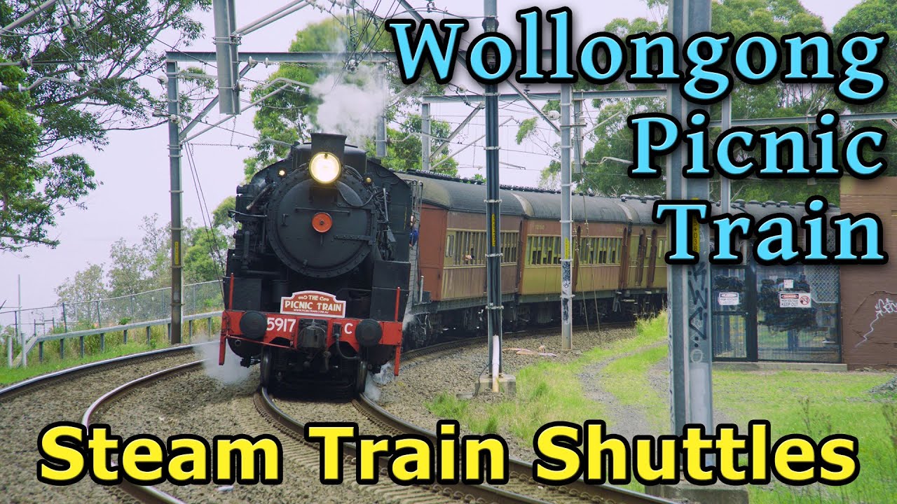 Steam Train CHASE - Sydney - Wollongong - Scarborough Picnic Train ...