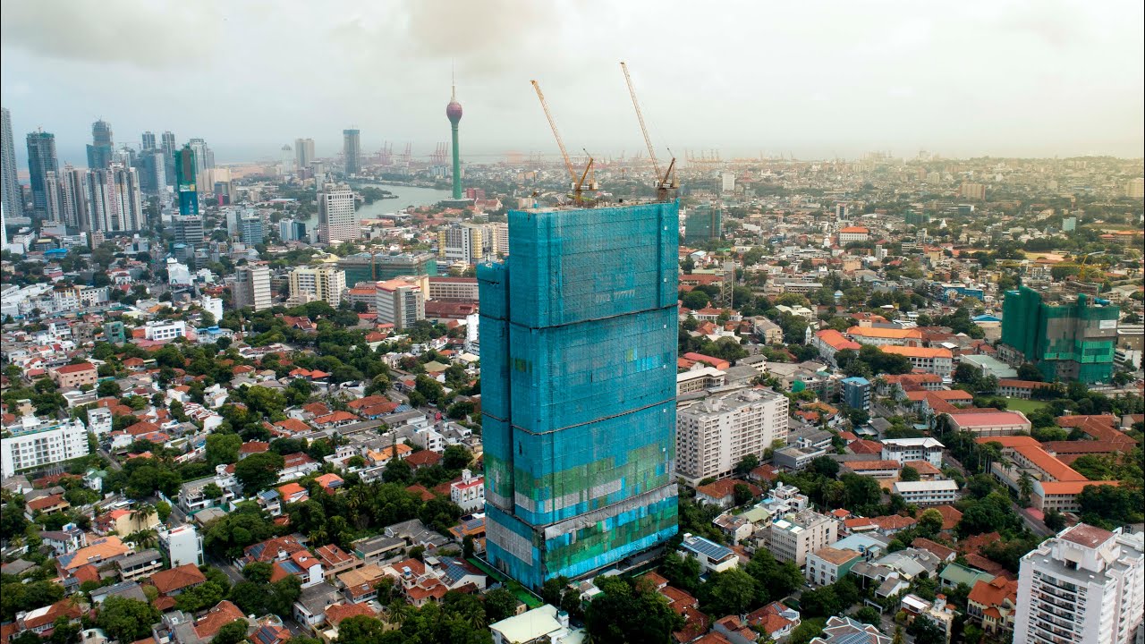 Construction progress at Prime Grand, Colombo 07 - YouTube