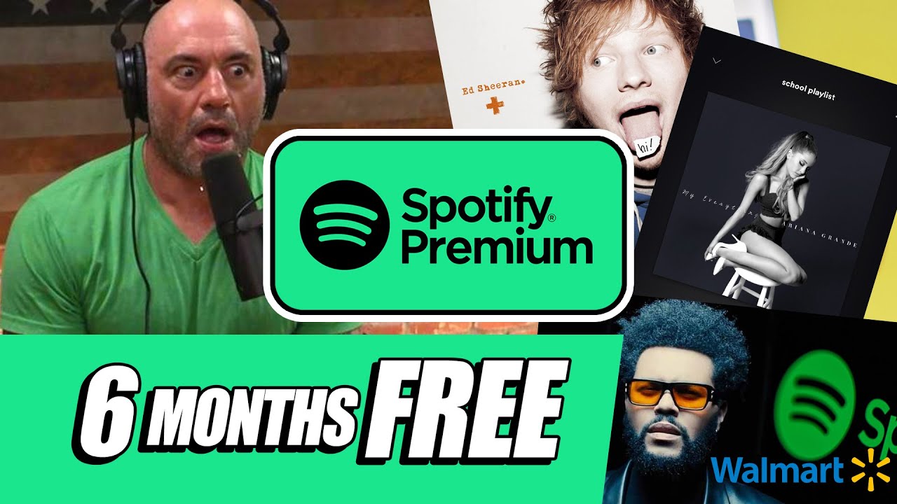Spotify Walmart Offer Get Spotify Premium Free for 6 Months - YouTube