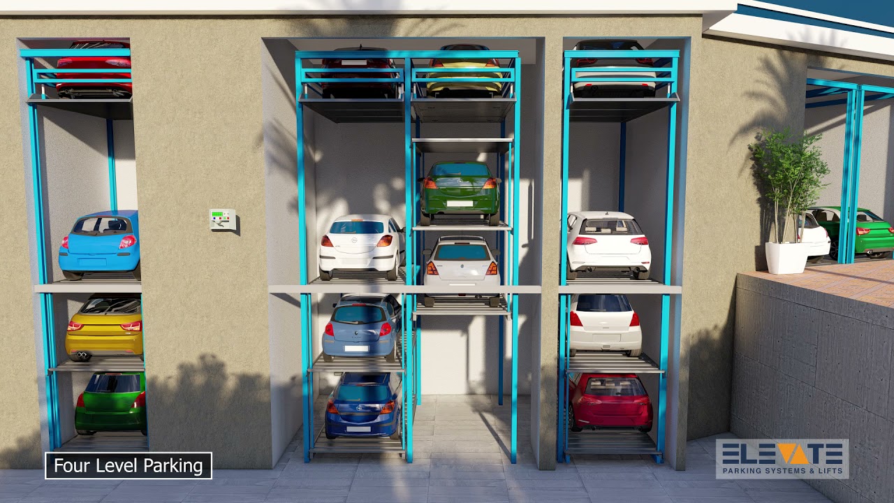Multi level Parking Systems - YouTube